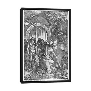 iCanvas "The Descent Of Christ Into Limbo (Illustration From The Great Passion)" by Albrecht ...